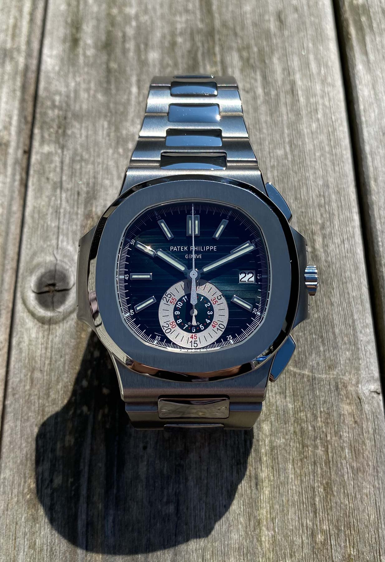 Patek Philippe Nautilus Chronograph 5980/1A Replica | Cheap Patek ...